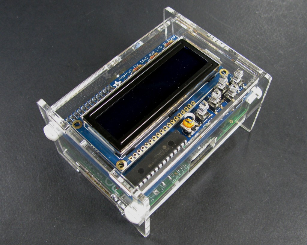 Raspberry Pi And Adafruit Lcd Keypad Pi Plate Enclosure Built To Spec